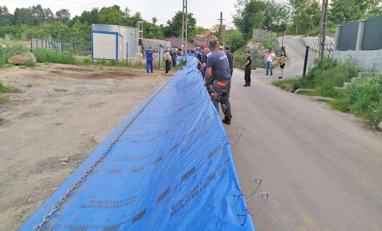 Situaţia de la Salina Praid – linie de apărare pe o lungime de 750 de ...